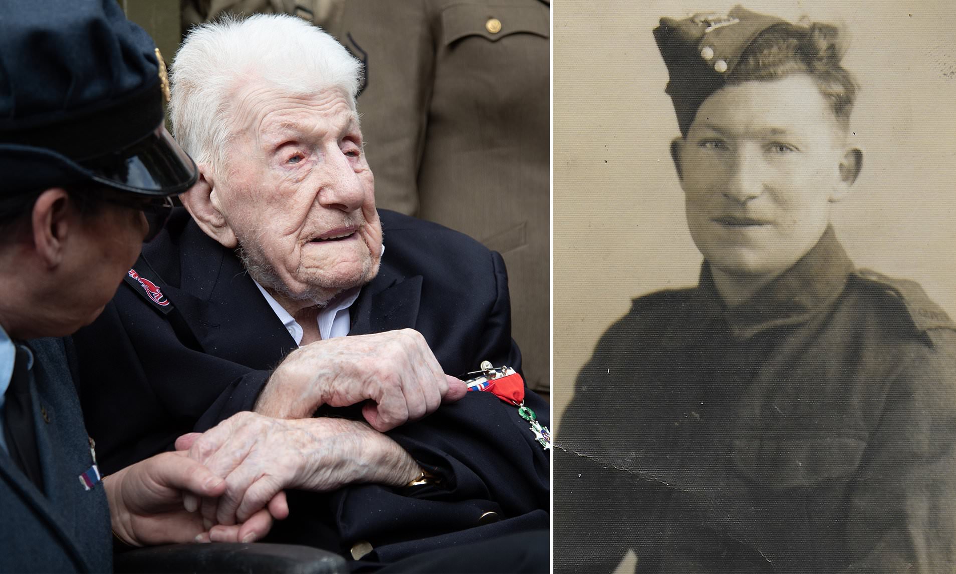 Britain's oldest WW2 veteran dies aged 110: Donald Rose survived D-Day ...