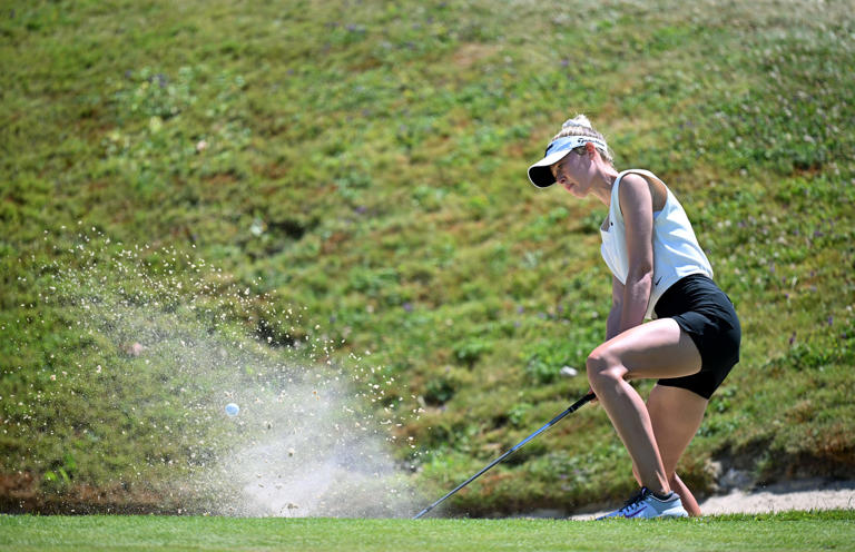 No. 1 Nelly Korda goes the wrong way on moving day at Evian Championship