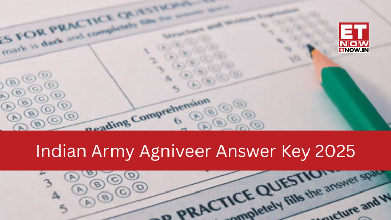 Indian Army Agniveer Answer Key 2025 at joinindianarmy.nic.in; When ...