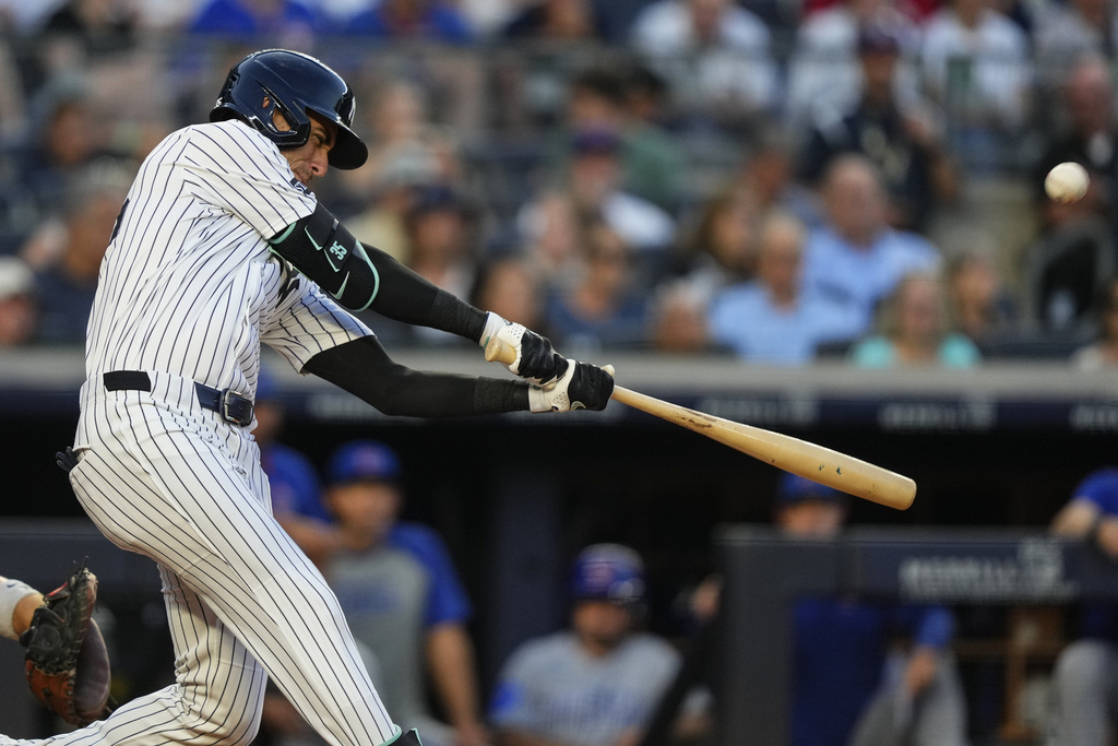 Bellinger hits 3 2-run homers against former team, Yanks beat Cubs 11-0 ...