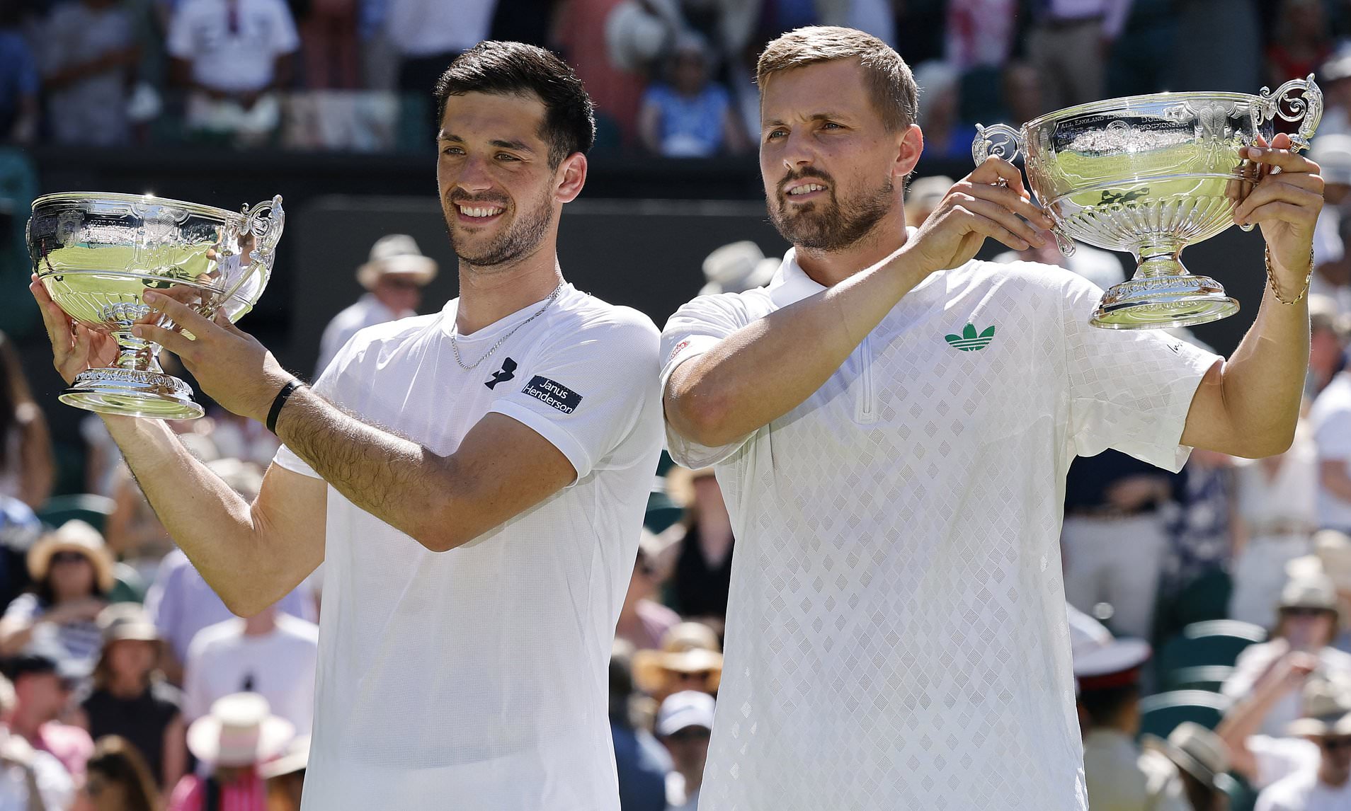 Cash and Glasspool make Wimbledon history as first all-British men's ...