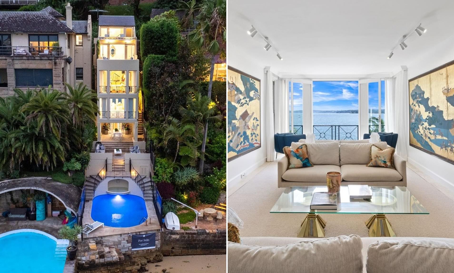 Iconic 'skinny mansion' in one of Sydney's most blue chip locales sells for record-breaking sum