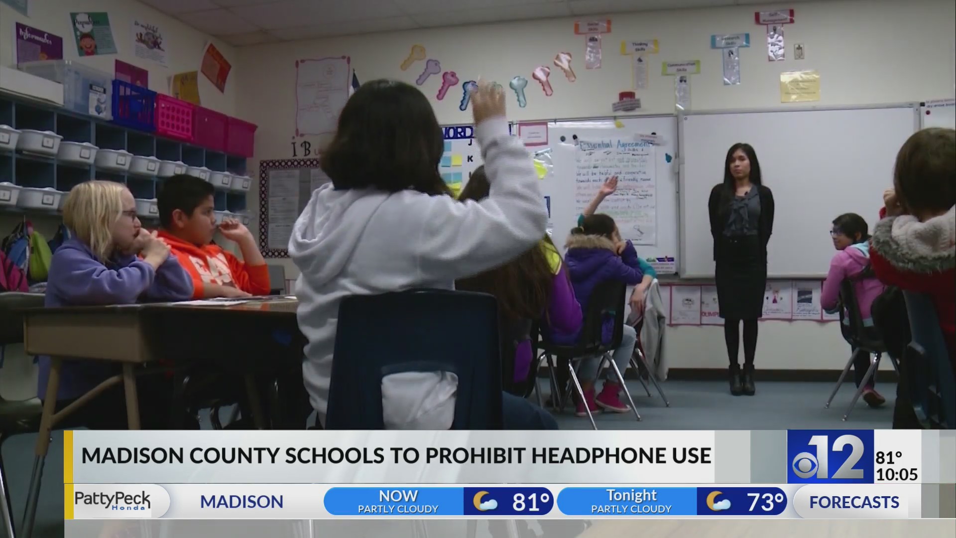 Madison County Schools to prohibit headphone use during school hours