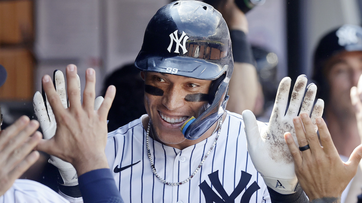 Aaron Judge Gets 5-Word Beast Mode MLB Message After Historic Achievement