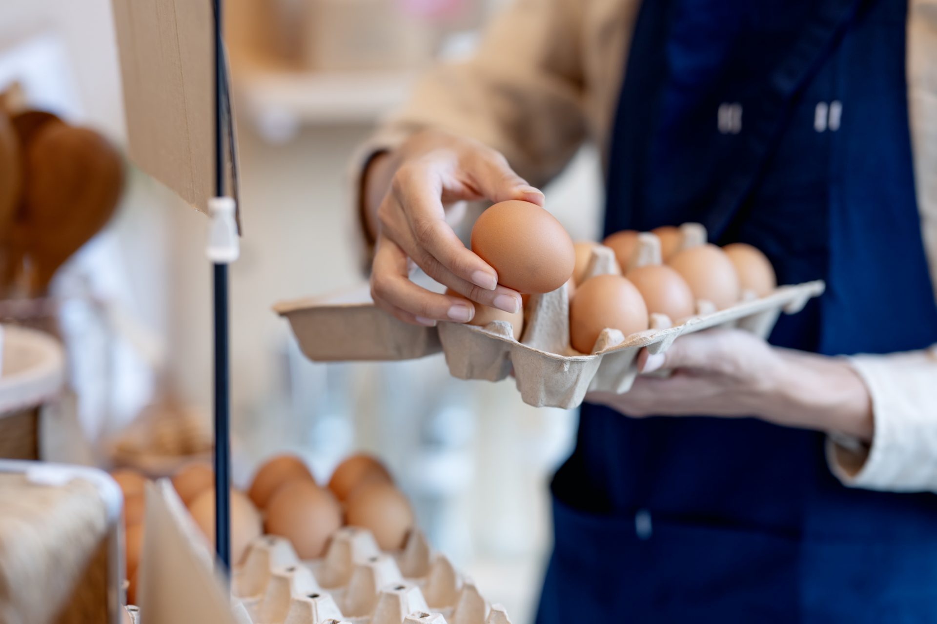 Scientists discovered the best way to drop an egg without breaking it