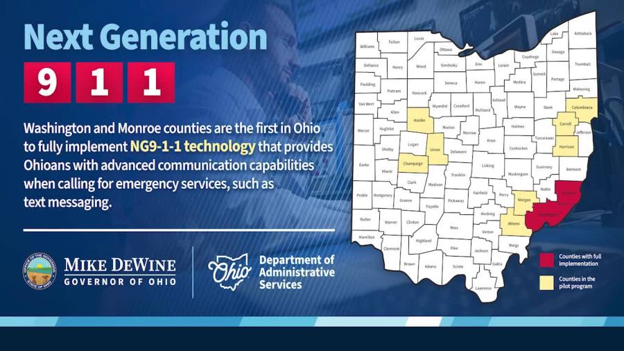 New, advanced 911 system being implemented across Ohio