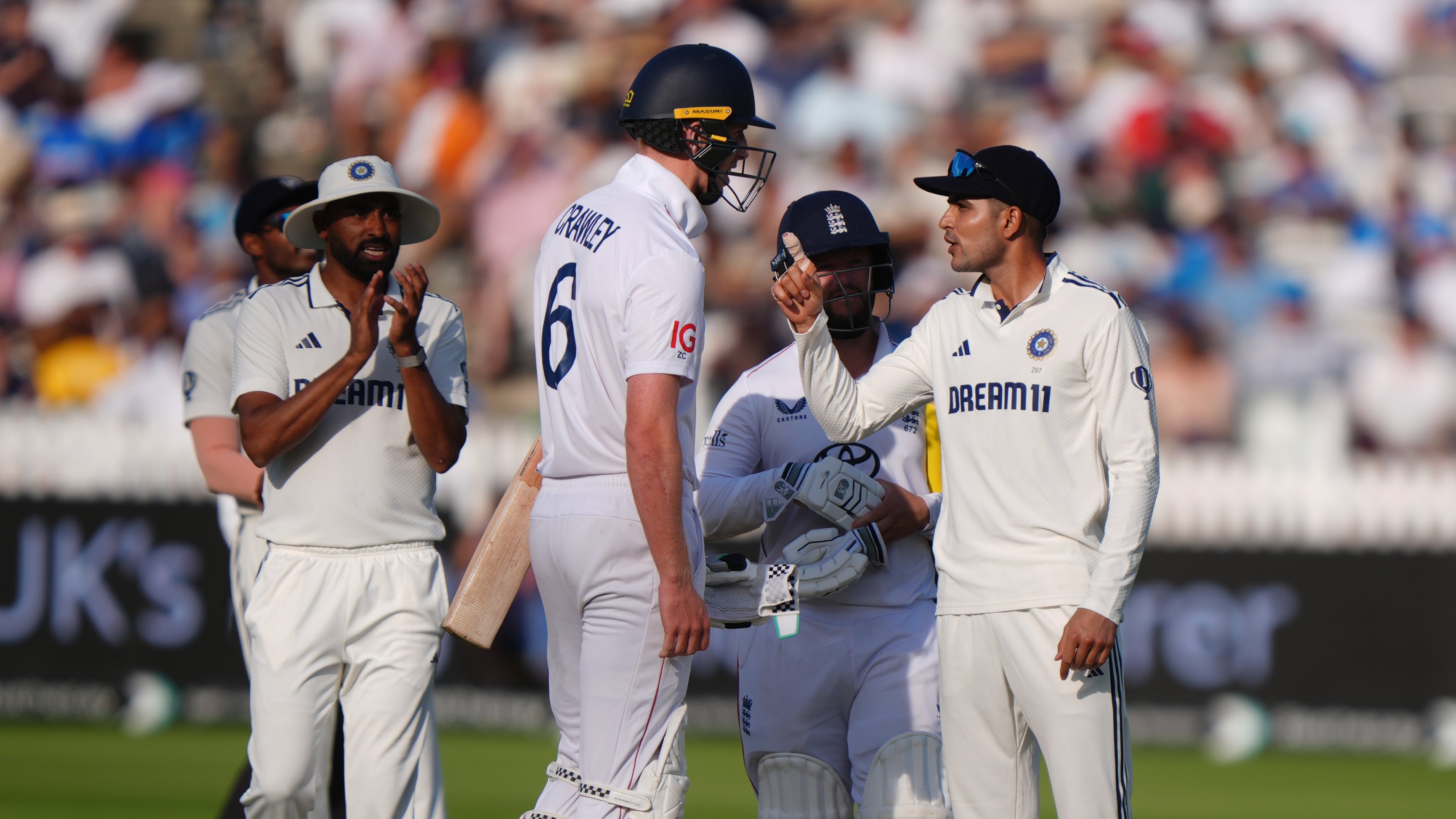 Lord's Test boils over as England and India finish neck and neck after ...