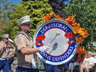 Big turnout for 'The Twelfth' in Coagh Co Tyrone
