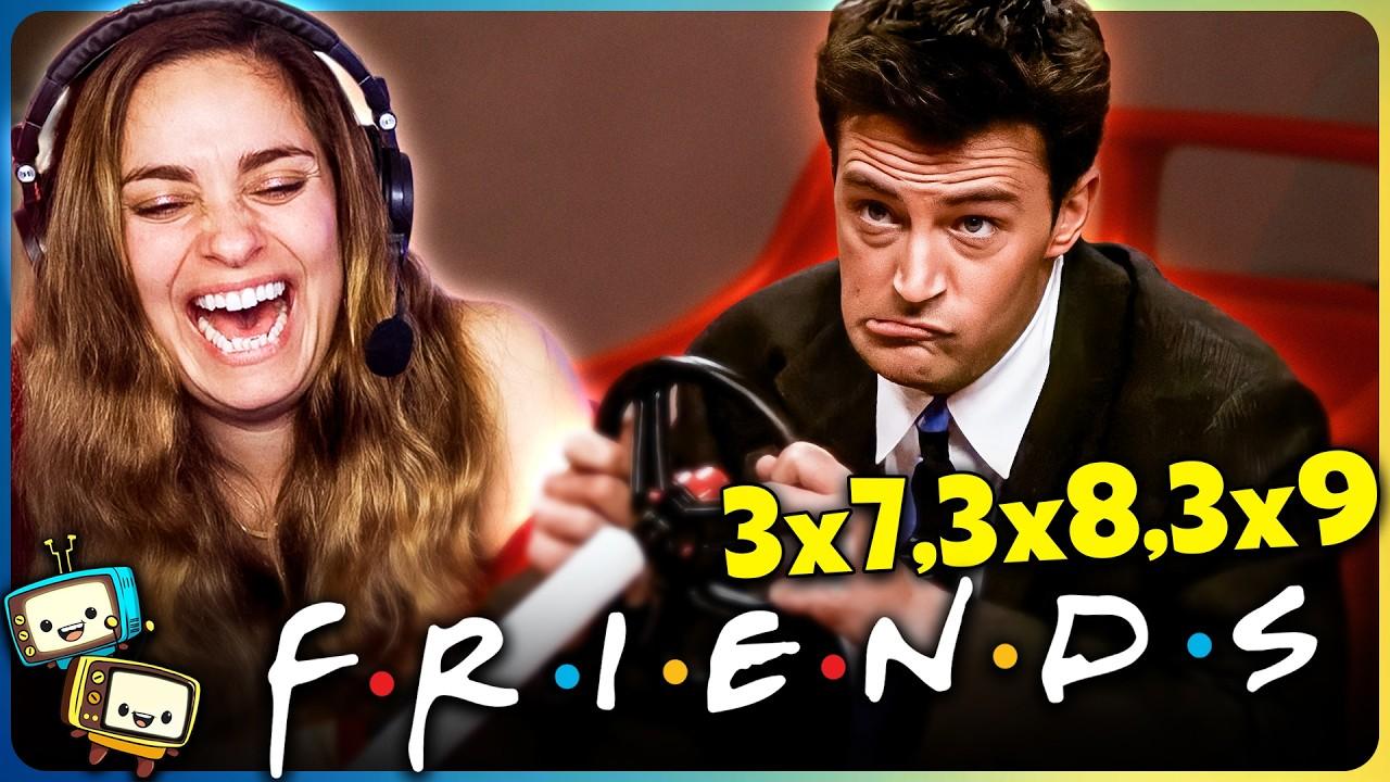 Friends (1996) Season 3 Episodes 3x7, 3x8, 3x9 Reaction! | First Time ...