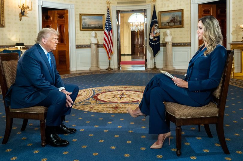 Donald and Lara Trump interview pic causes alarm and humiliating detail ...