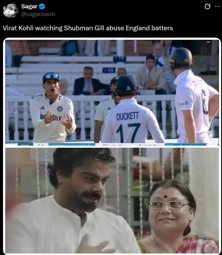IND vs ENG 3rd Test: Shubman Gill’s Lord’s outburst sparks meme fest ...