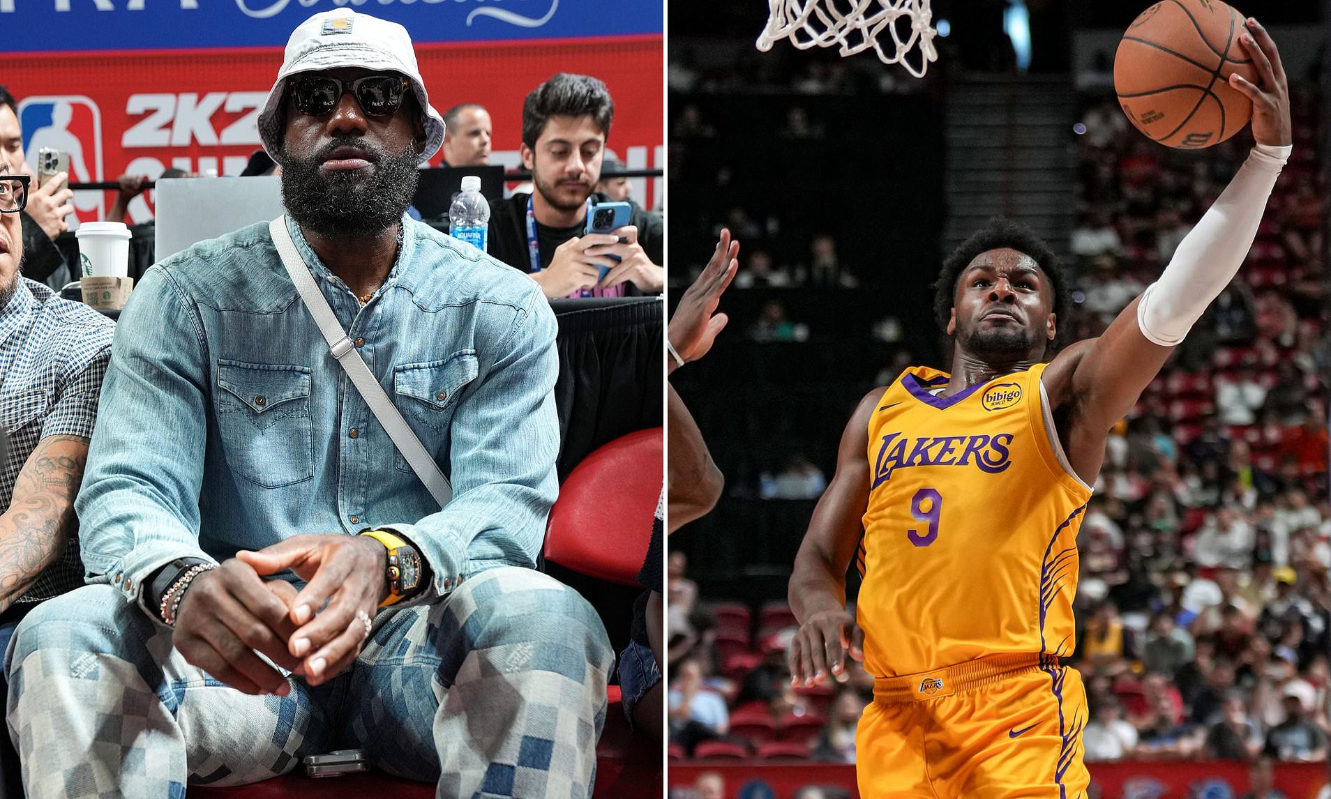 LeBron James' awkward ESPN shutdown overshadows Bronny's NBA Summer ...