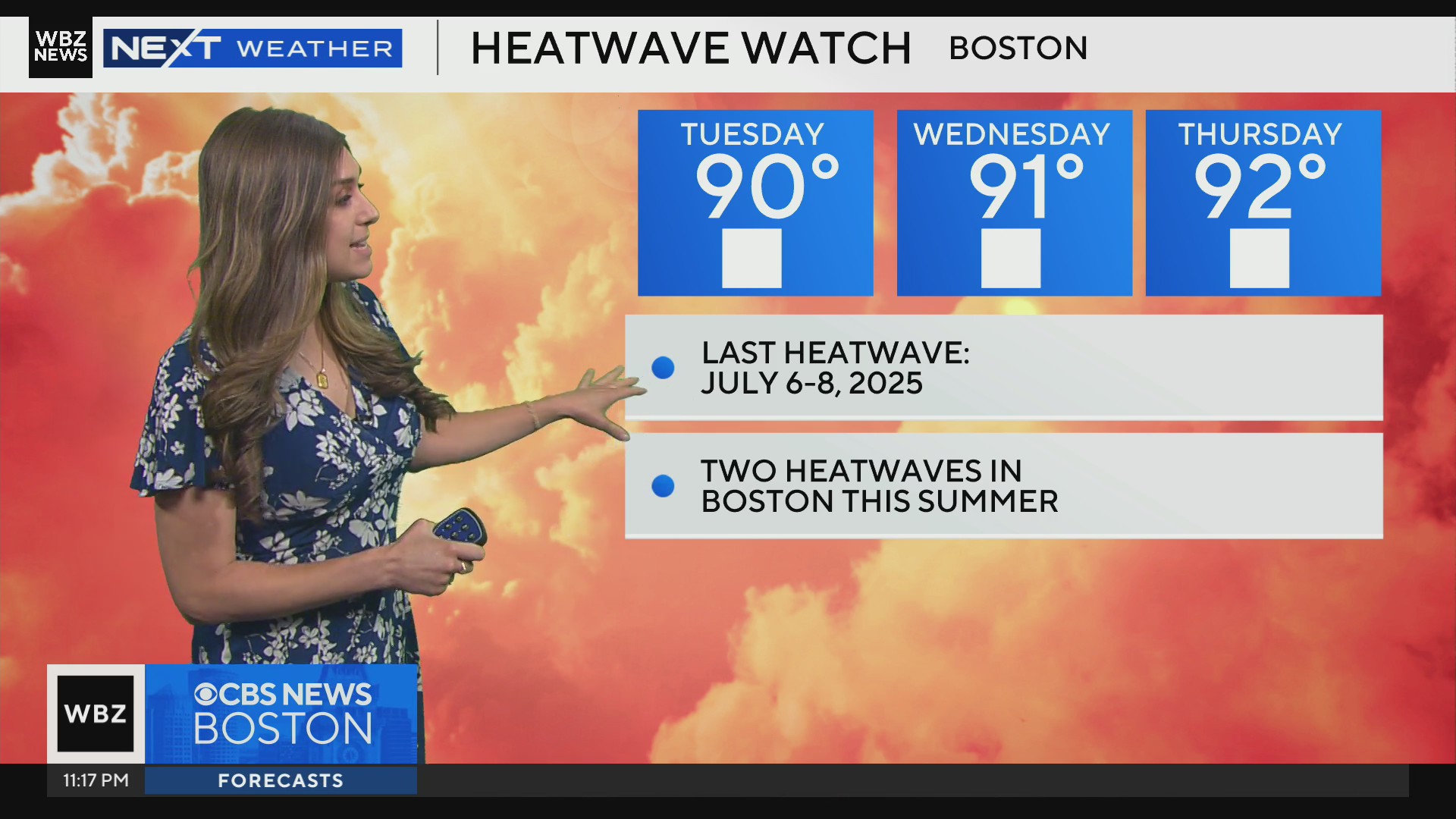 Next Weather: WBZ weather forecast