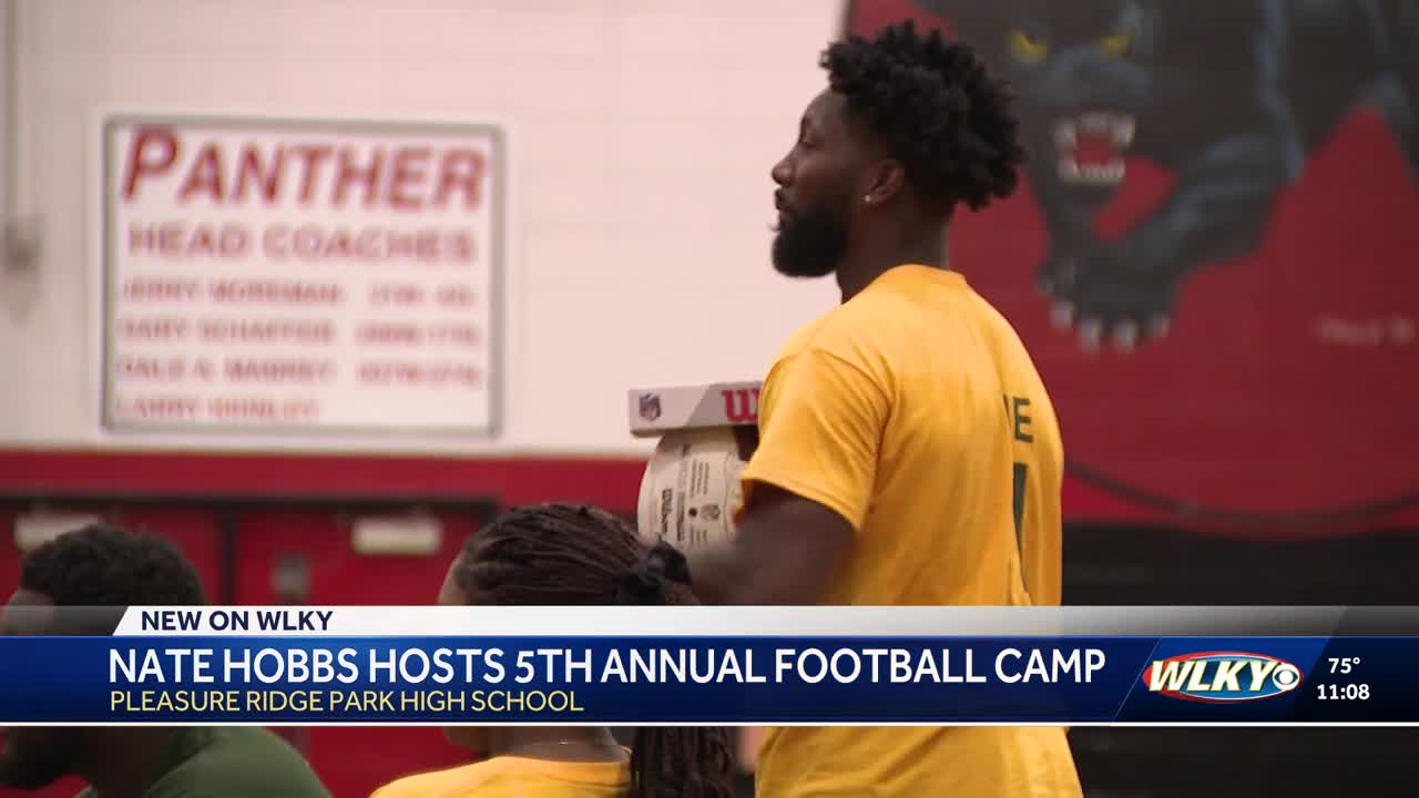 Louisville native, NFL standout Nate Hobbs hosts 5th annual football camp