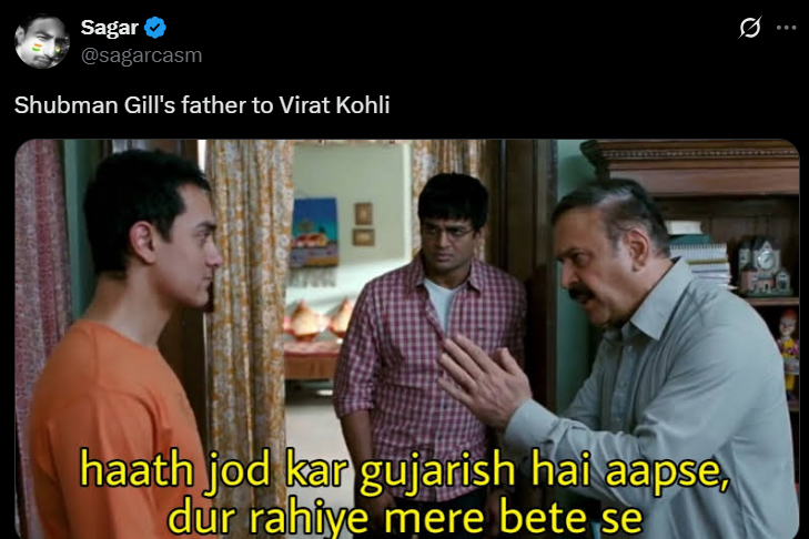 IND vs ENG 3rd Test: Shubman Gill’s Lord’s outburst sparks meme fest ...