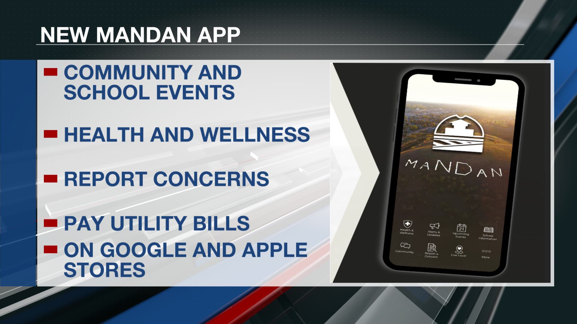 Mandan launches a city app