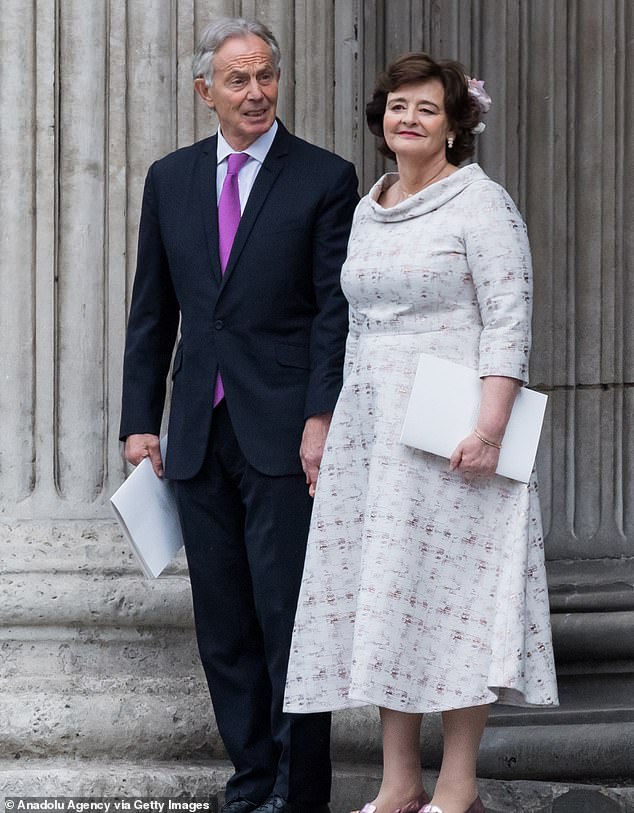 Sir Tony Blair and his wife install £500,000 'vanishing' pool at their ...