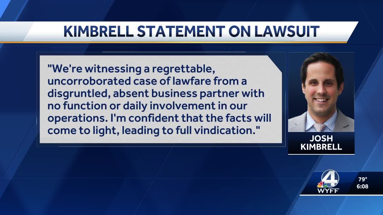 South Carolina Senator Josh Kimbrell faces civil lawsuit