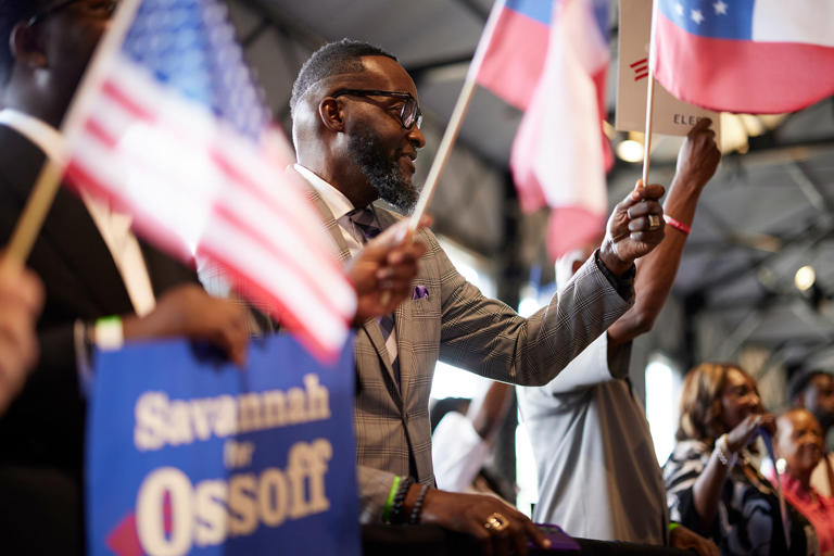 Jon Ossoff, Democrats' most vulnerable senator, sharpens Trump ...