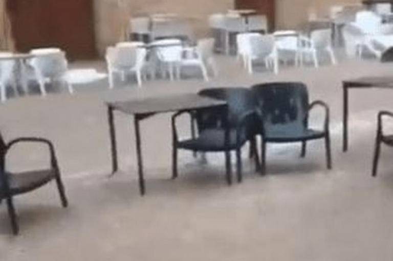 Spain hit by storm and hail warning as cars underwater after torrential ...