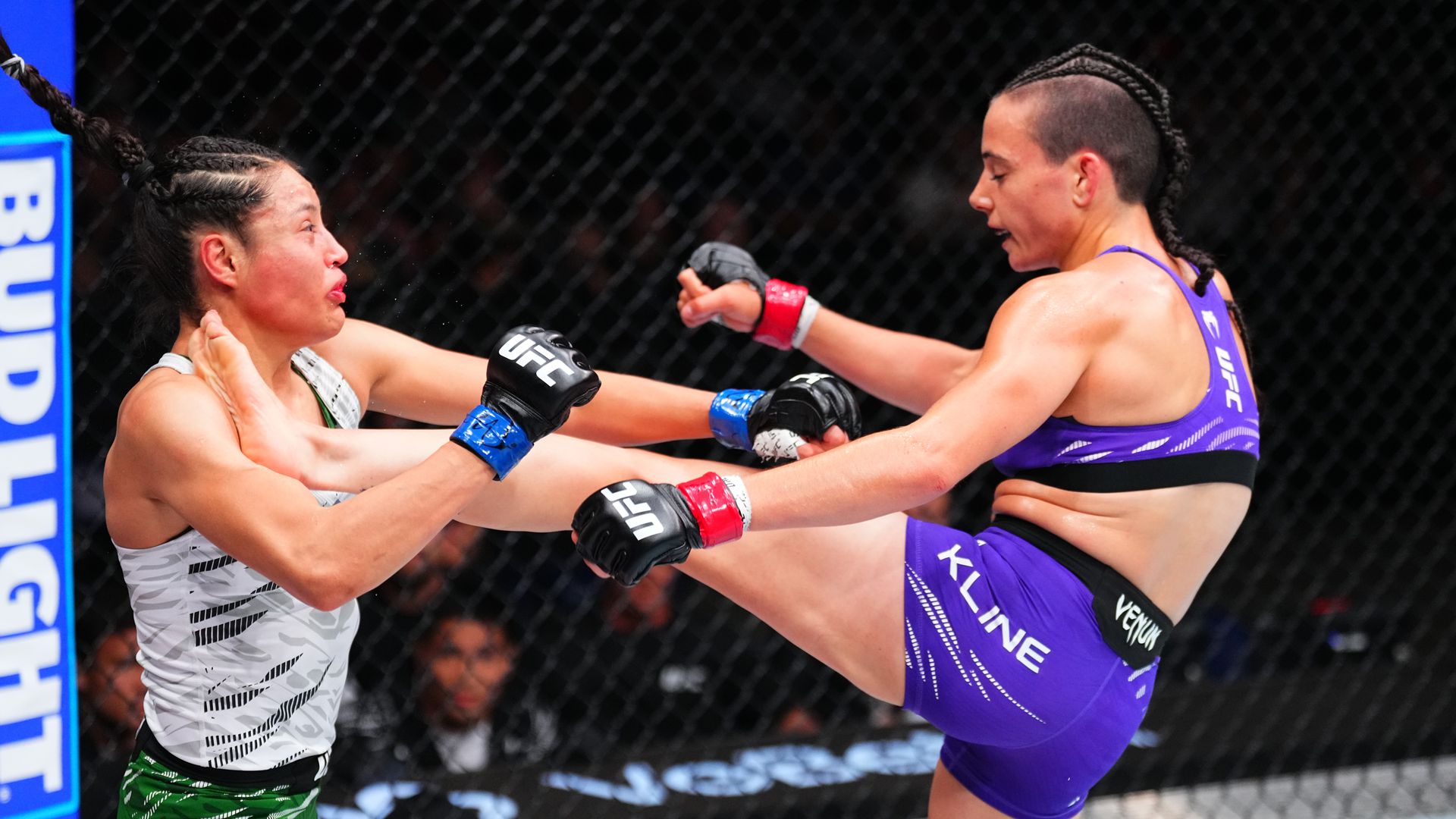 UFC Nashville video: Fatima Kline rocks Melissa Martinez with head kick ...