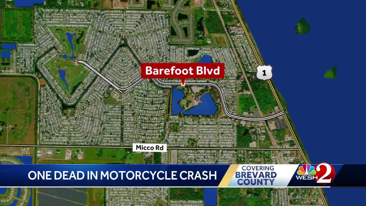 FHP: Motorcyclist dead after crash in Brevard County