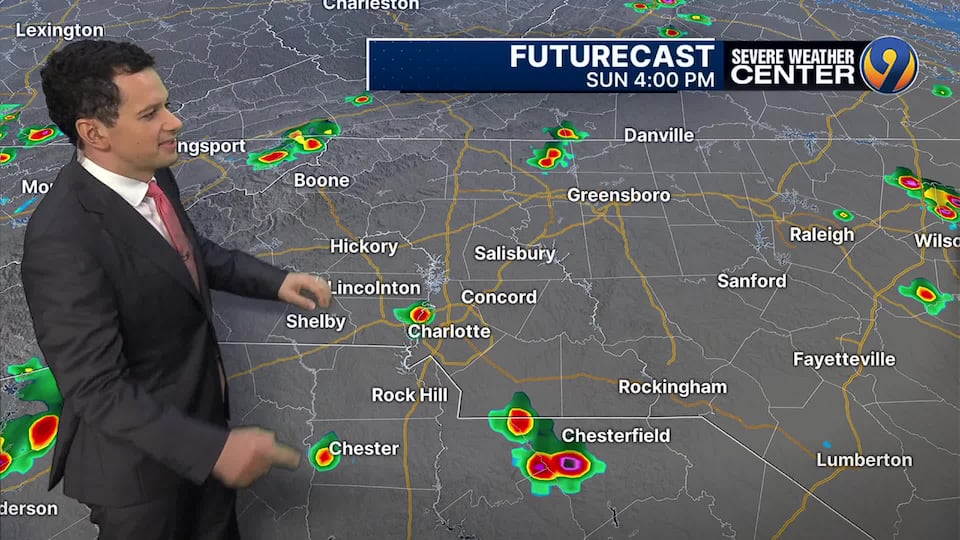 Saturday evening's forecast update with Meteorologist Joe Puma