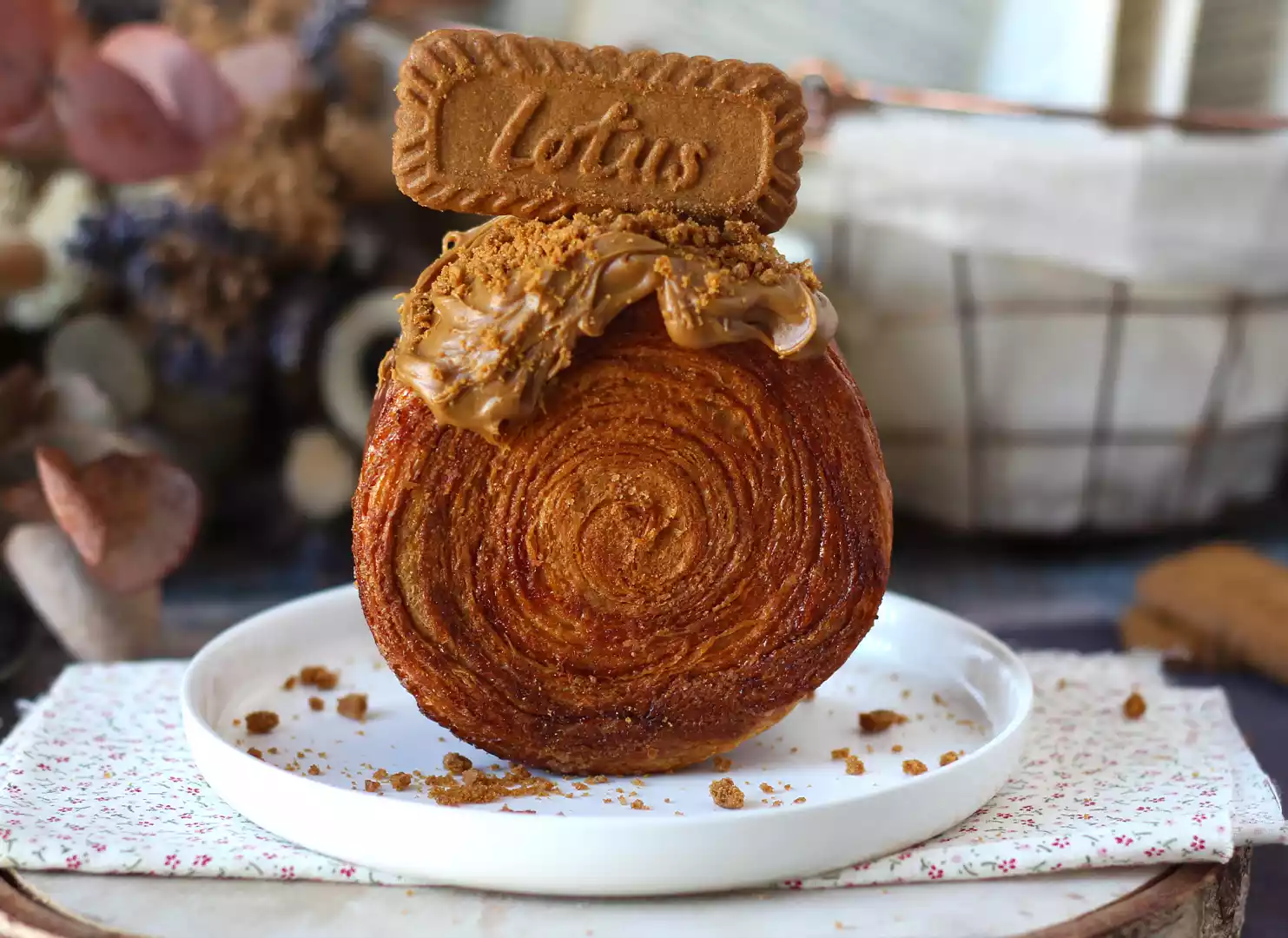 New york roll con crema de untar lotus ¡un postre sofisticado y delicioso!