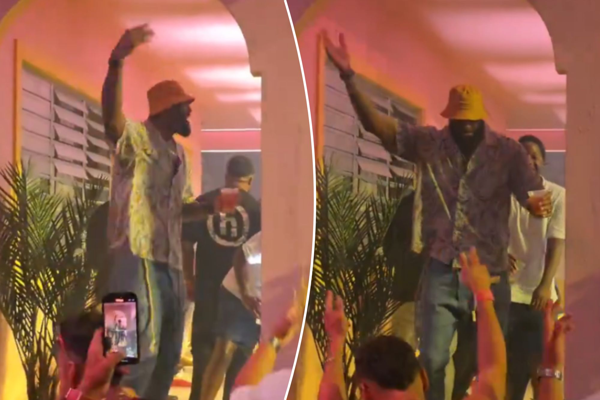 LeBron parties at Bad Bunny concert amid Lakers drama