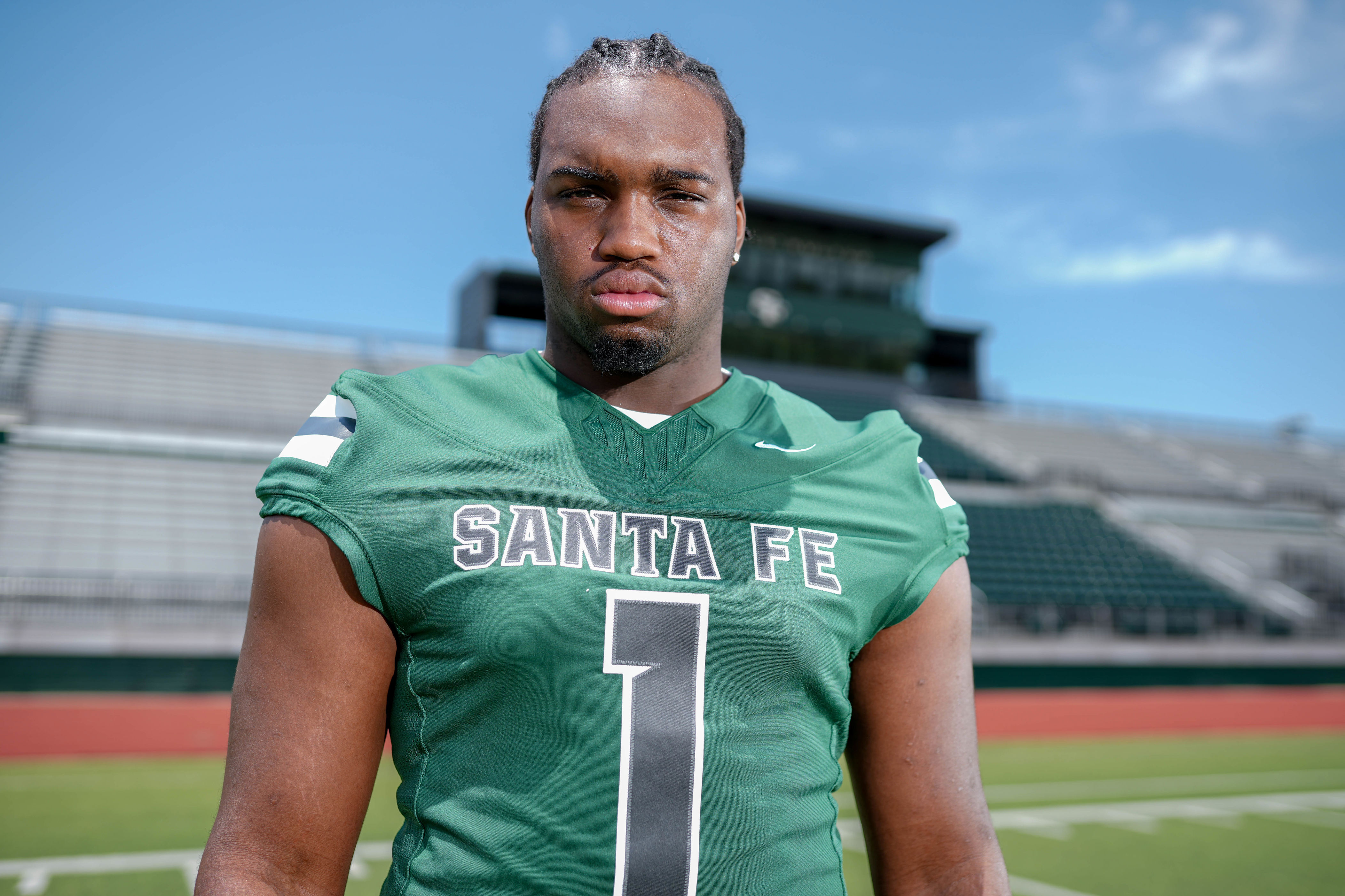 Edmond Santa Fe defensive linemen Landen Anderson, Jae'Lin Battle set ...