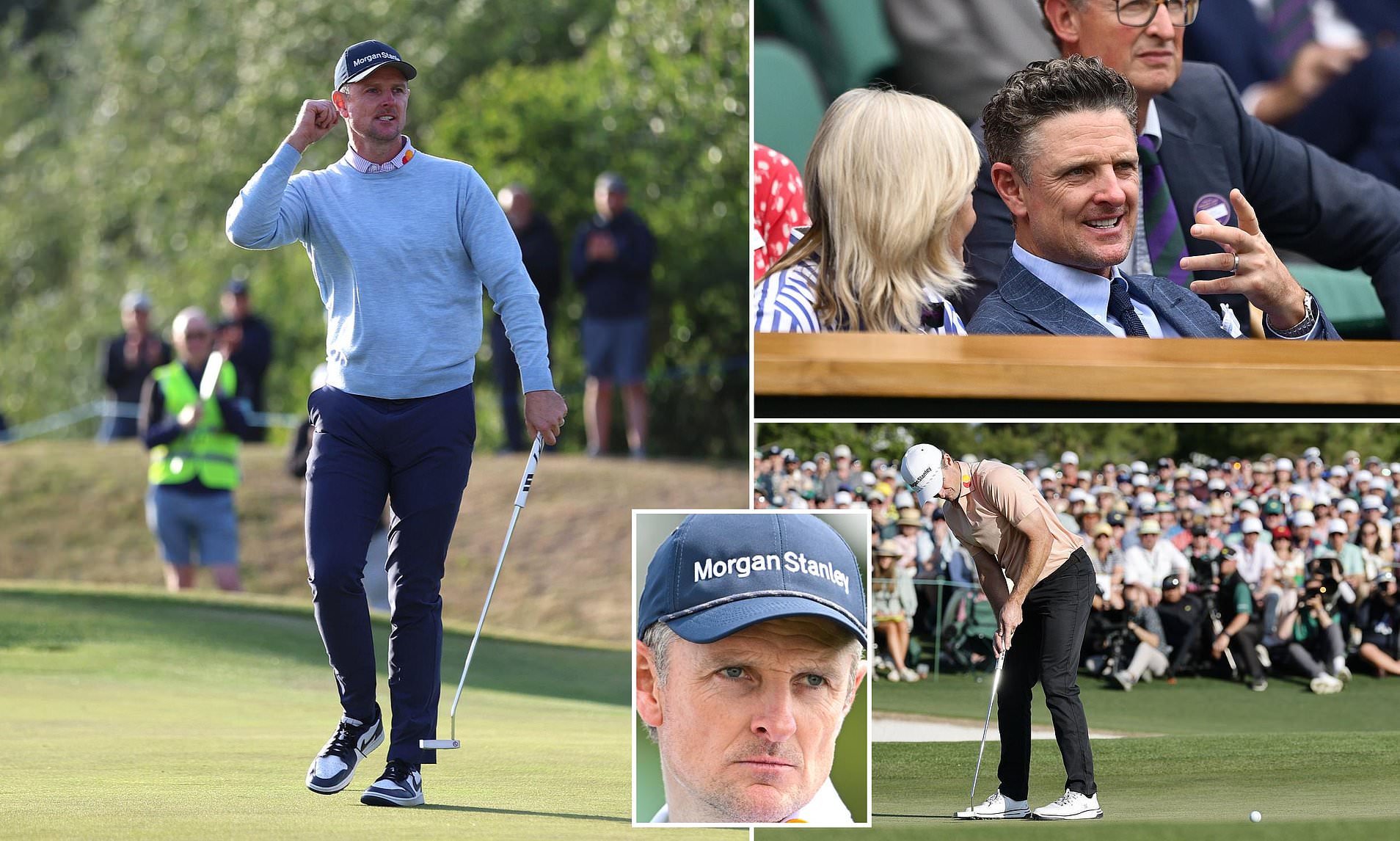 Justin Rose, 44, insists he won't give up the chase for that crucial 1%