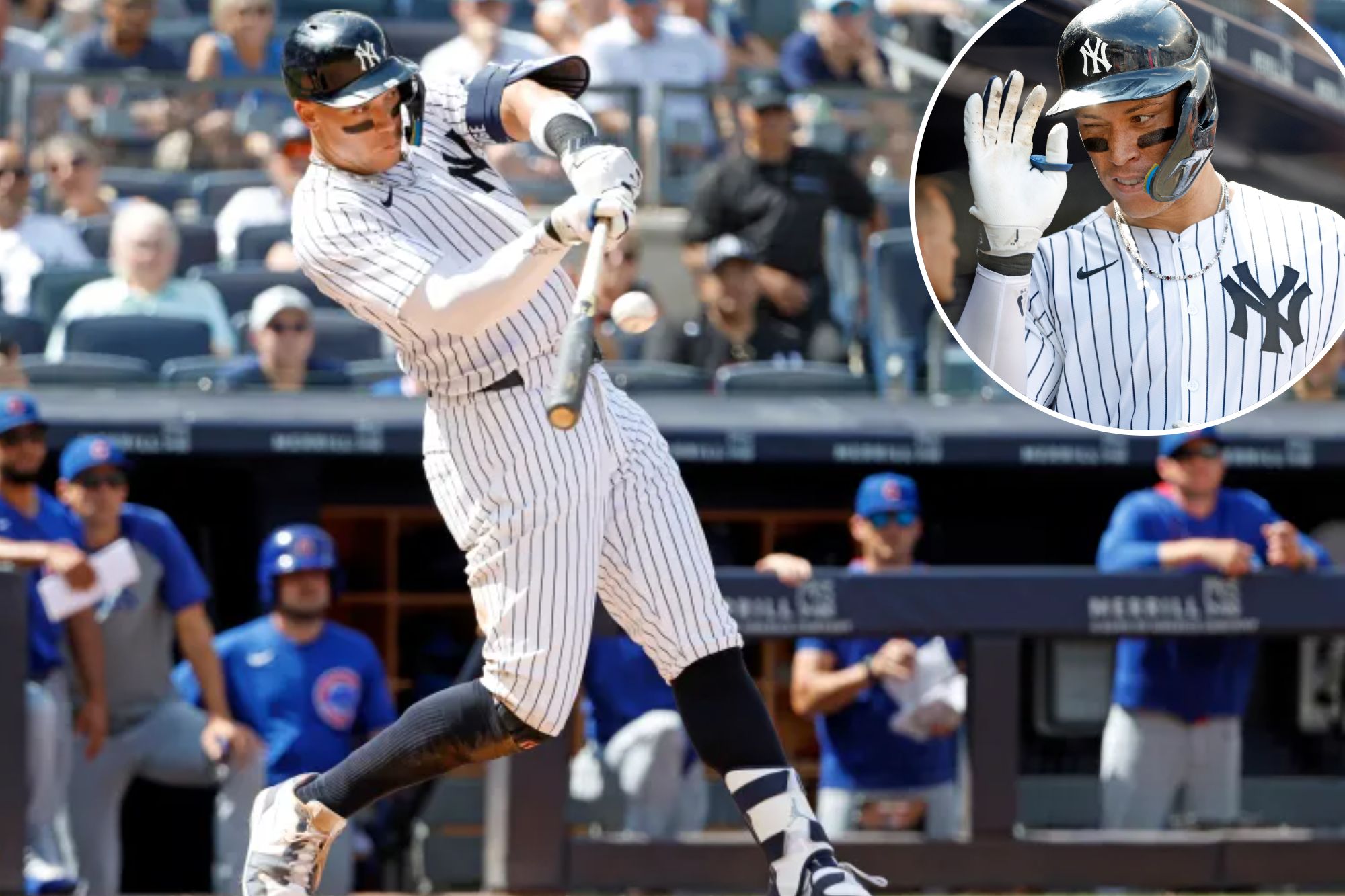 Yankees’ Aaron Judge has blunt response after becoming fastest player ...