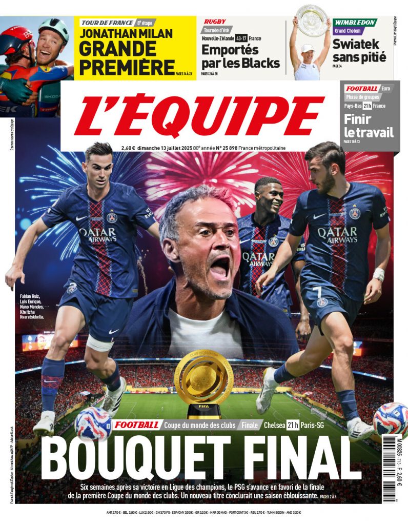 Revue de Presse PSG : CdM des Clubs, Chelsea, Luis Enrique, équipe…