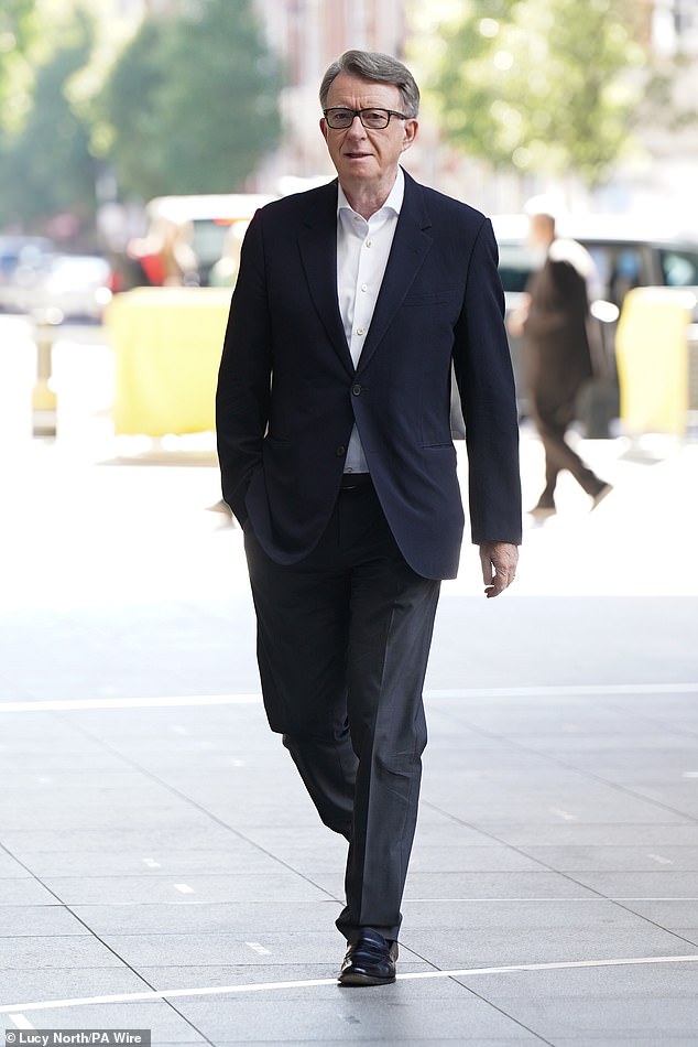 Lord Mandelson says Nigel Farage is 'peaking too soon' to become PM