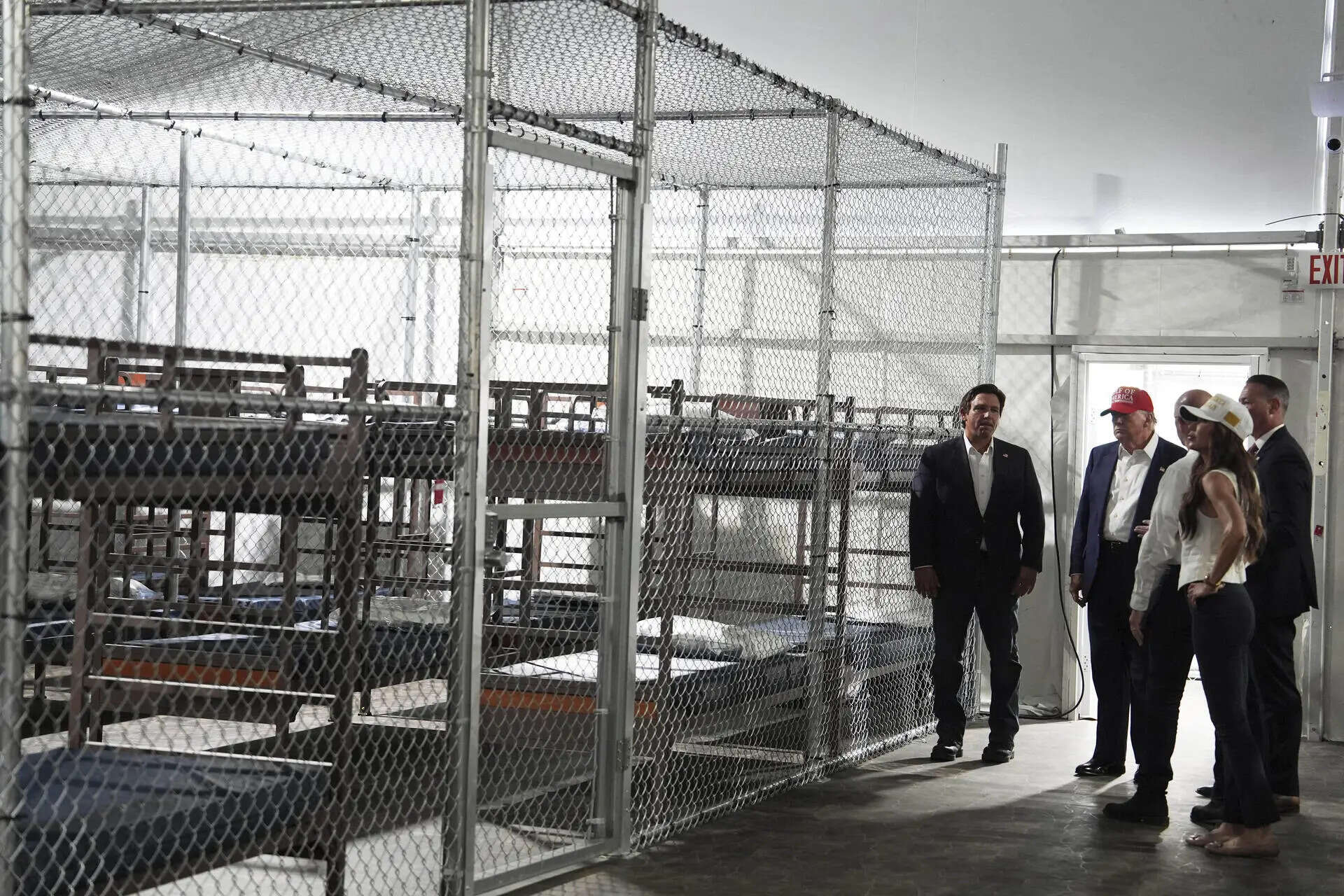 Florida lawmakers visit ‘Alligator Alcatraz’ after being denied entry ...