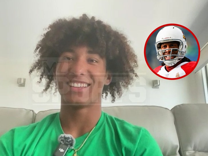 Larry Fitzgerald's Son, Devin, Vows To Build 'Own Legacy' At Notre Dame