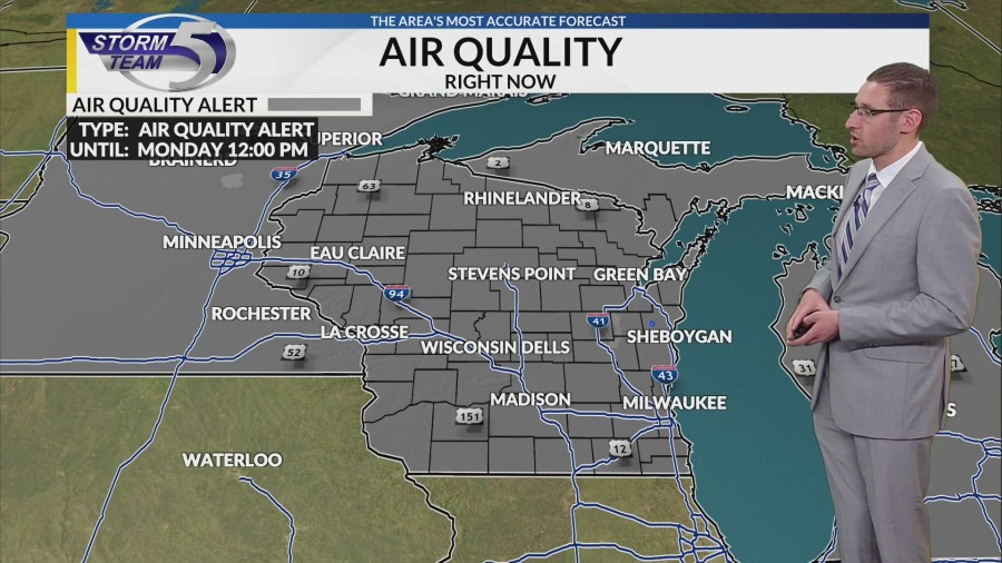 AIR QUALITY ALERT: More dangerous levels of wildfire smoke for ...