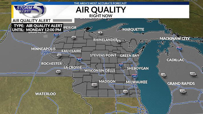 AIR QUALITY ALERT: More dangerous levels of wildfire smoke for ...