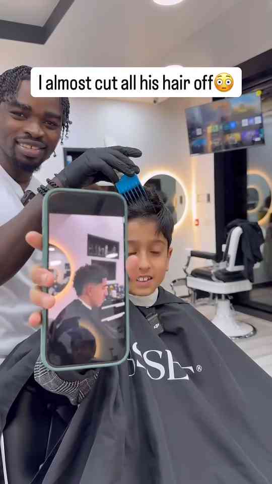 Barber Fail Turned Receding Hairline Masterpiece