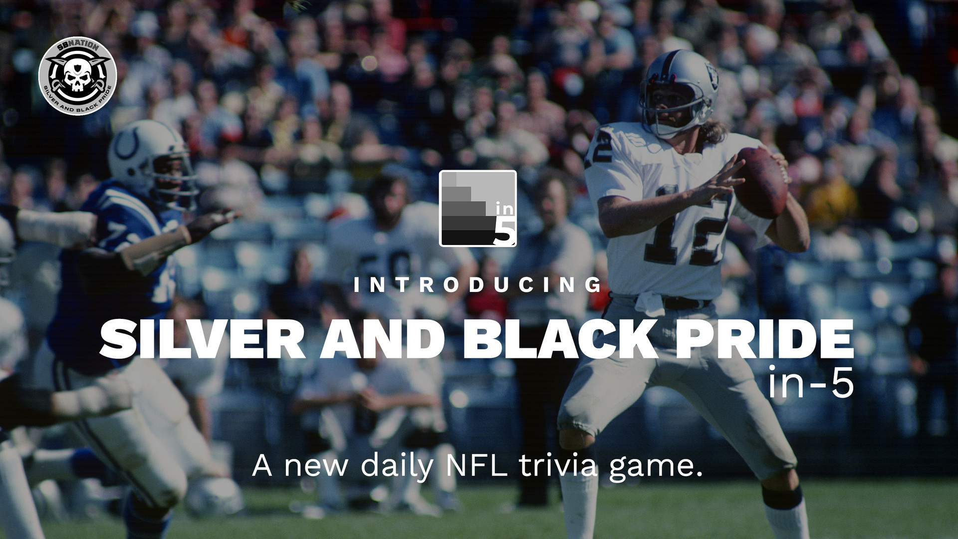 Can you guess this Raiders DB in today’s in-5 trivia game?