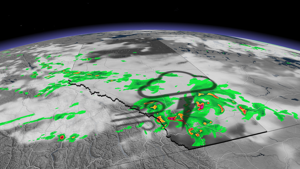 Summer snow, hail and thunderstorms in Alberta forecast this week