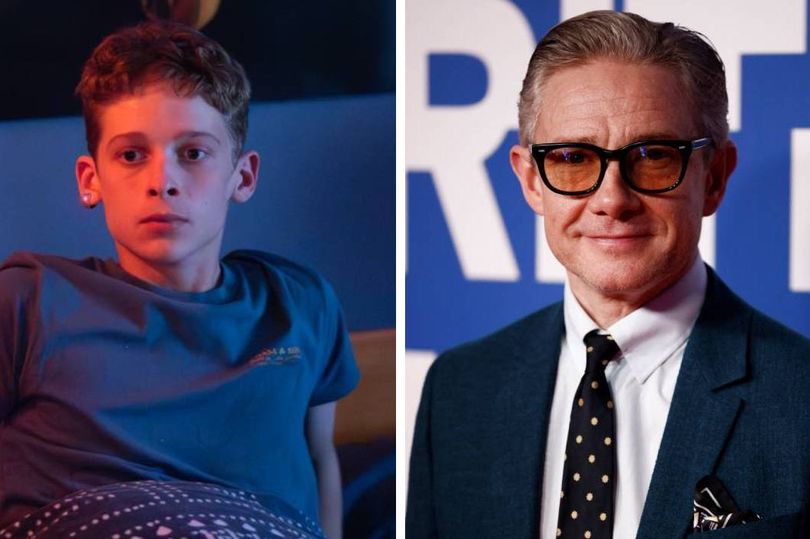 Martin Freeman's son shares dad's blunt advice before starring in ...