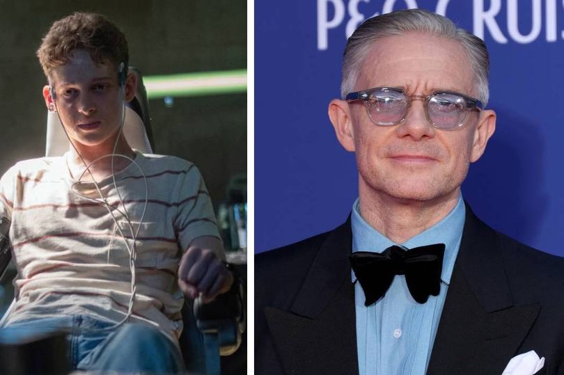 Martin Freeman's son talks blunt advice dad gave him ahead of The ...