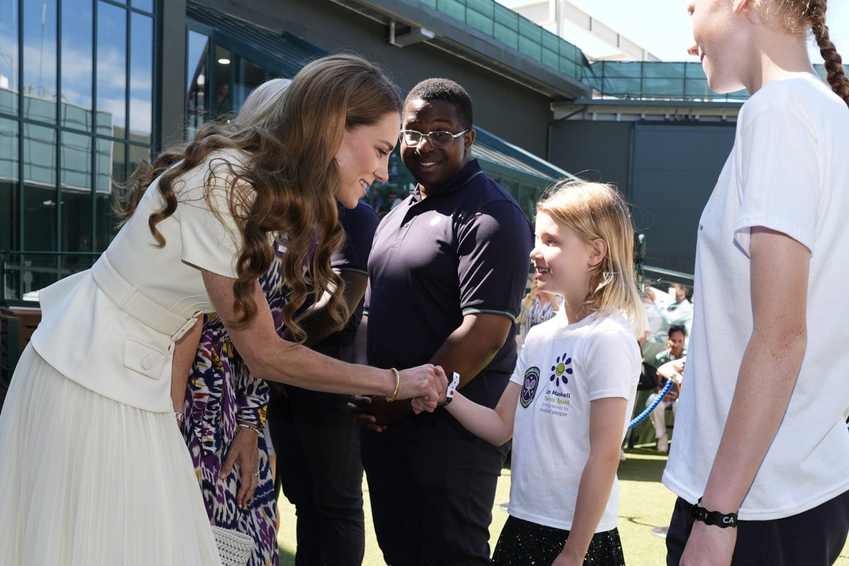 Princess Kate told ‘don’t be nervous’ before Wimbledon standing ovation
