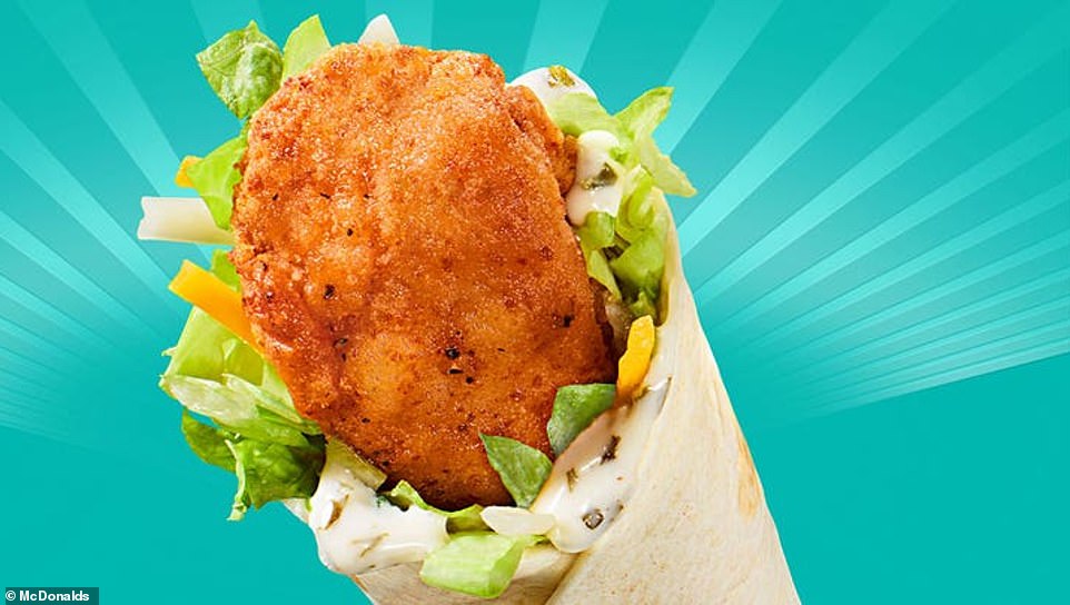 McDonald's brings back snack wraps