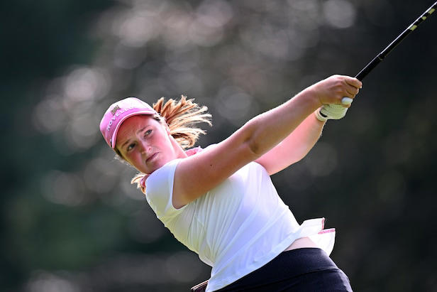 Lottie Woad nearly wins Evian Championship as an amateur, settles for earning an LPGA card