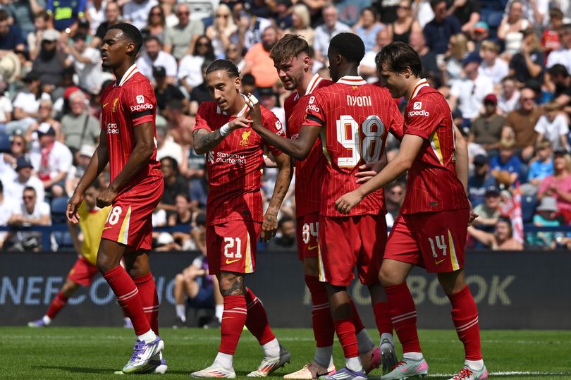 5 things spotted in Liverpool training as Conor Bradley sharp and ...