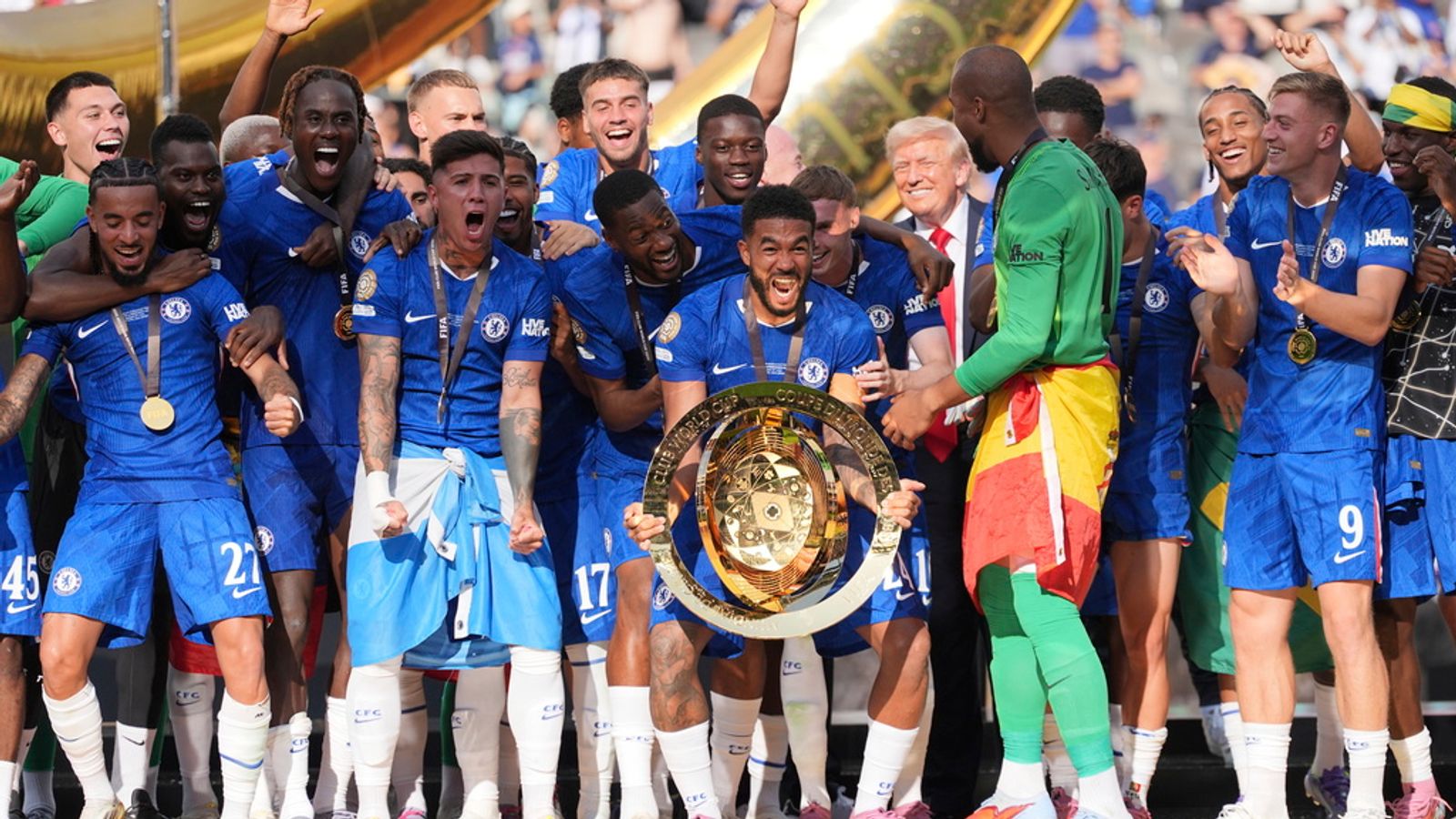 Chelsea win FIFA Club World Cup with victory over PSG - as Donald Trump ...