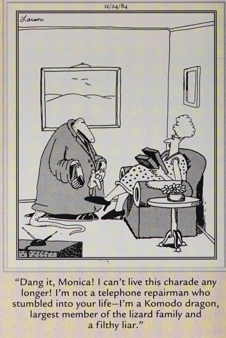 10 Hilarious Far Side Comics Where Characters Are Not At All What They ...