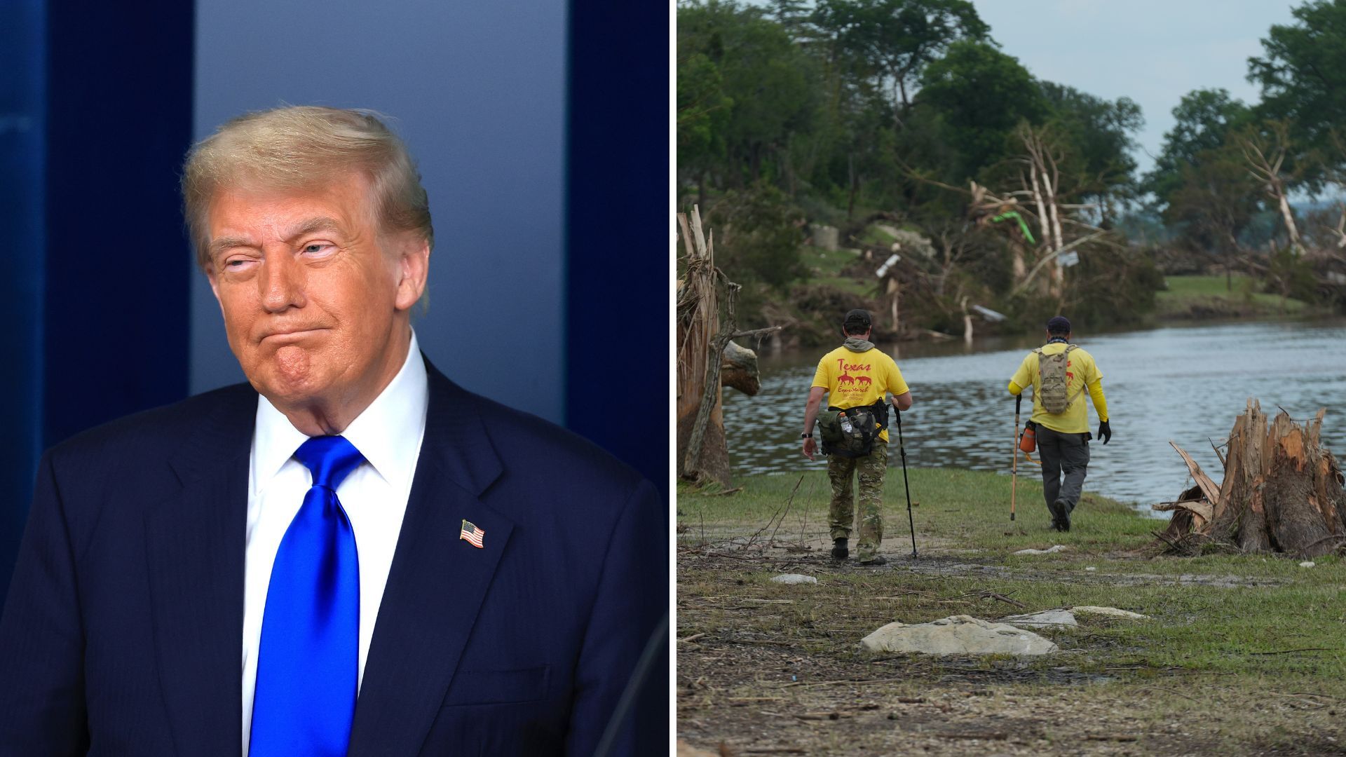 Tragédie au Texas: Trump accuse Biden, l’ancien chef de la NOAA affirme ...